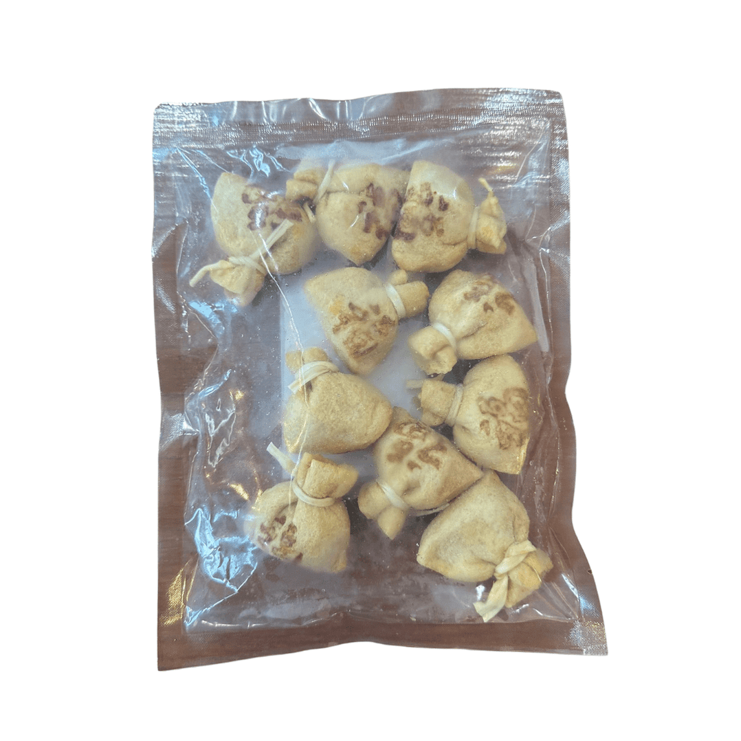 Kirei Ebiko Chakin Hotpot Tofu Skin Fortune Bags for Soups Oden 10pcs ...