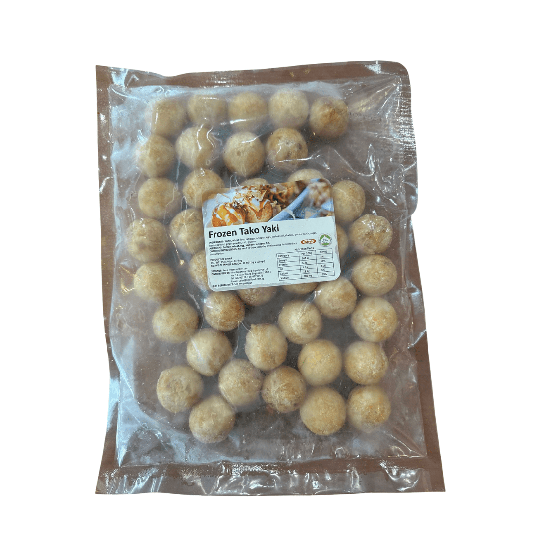 Kirei Frozen Tako Yaki Japan Delicious Octopus Balls 40pcs Family Pack ...