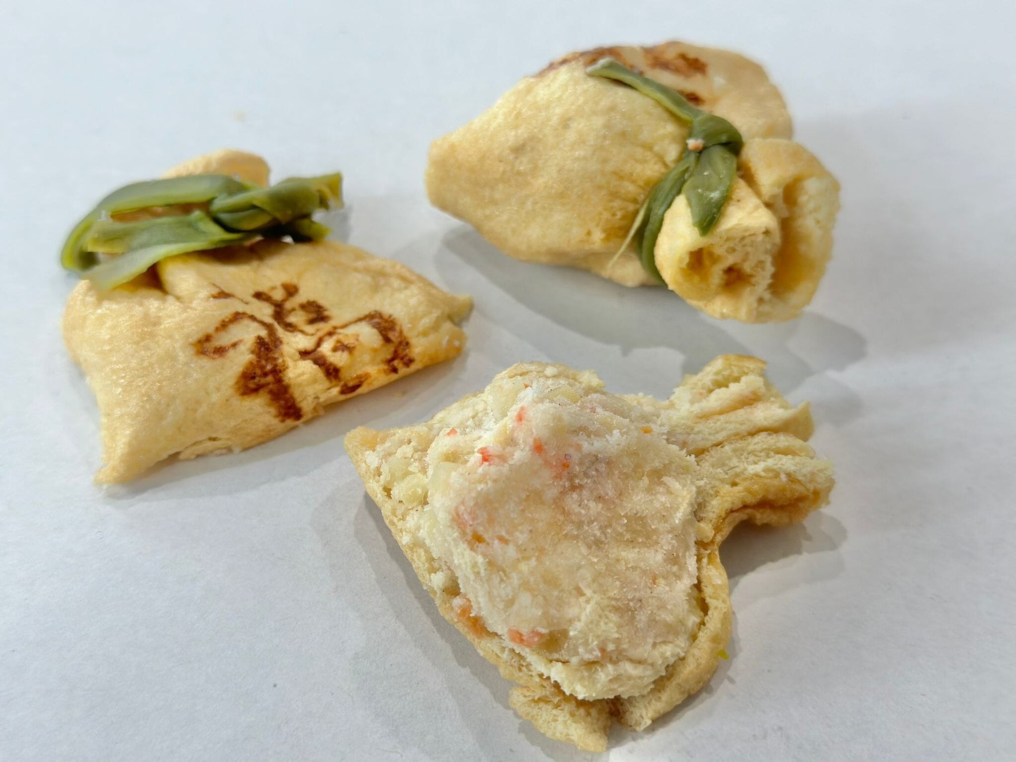 Kirei Imo Potato Cheese Chakin Hotpot Tofu Skin Fortune Bags for Soups ...