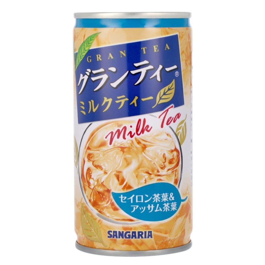 Sangaria Japan Grand Tea Milk Tea 190g Can — Honeydaes - Japan Foods ...