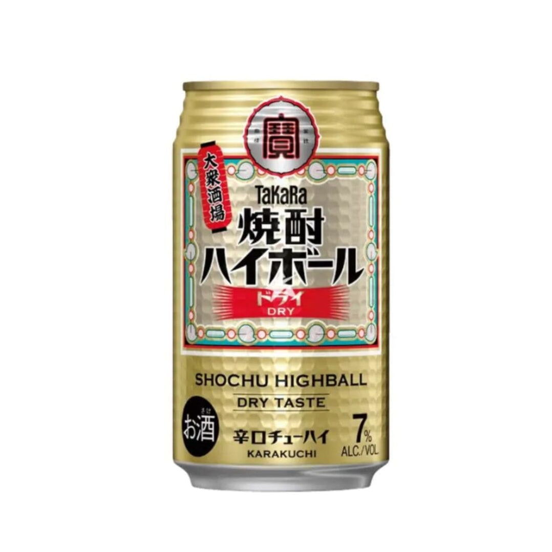 Shochu Highball DRY 7% Karakuchi Chuhai Editional 350ml Can — Honeydaes ...