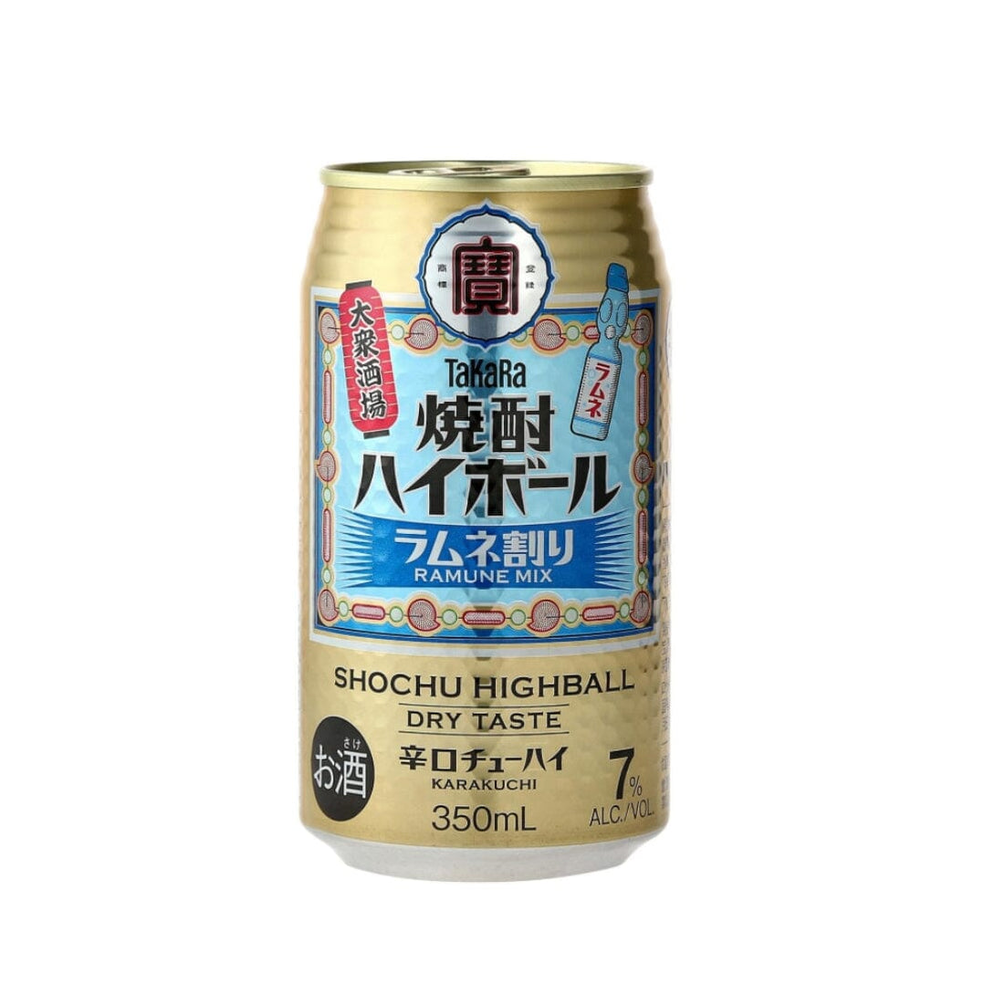 Takara Shochu Highball Ramune Mix 7% Karakuchi Chuhai 350ML Can ...