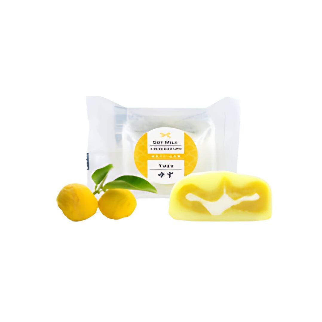 Yuzu Soy Milk Cream Daifuku 60g Japan Frozen Mochi Dessert — Honeydaes ...