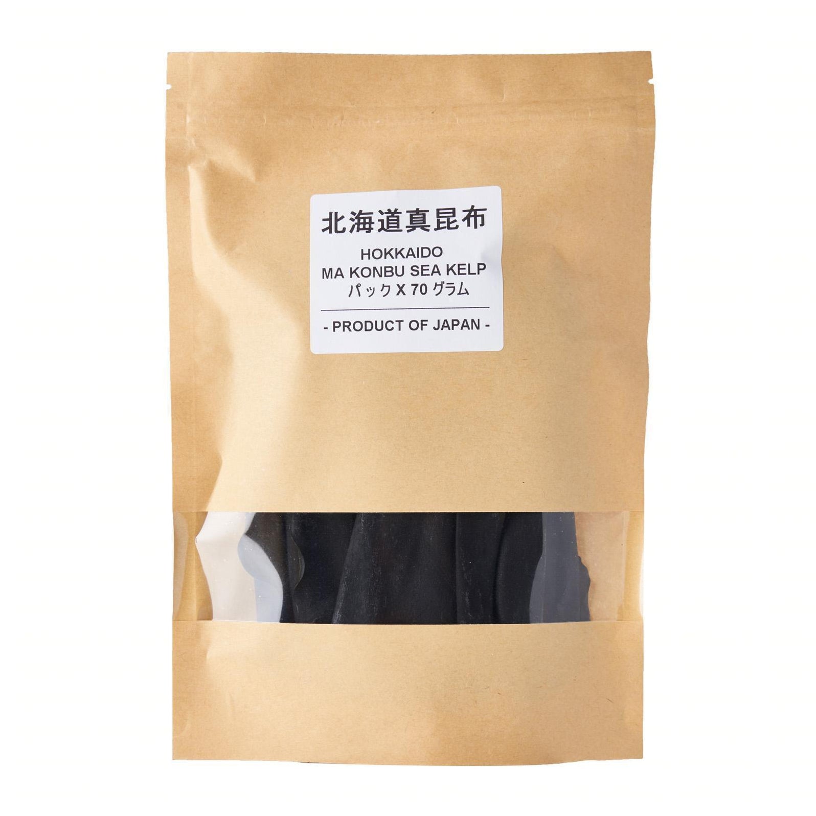 北海道真昆布 Hokkaido Ma Konbu Sea Kelp for Dashi 70 G — Honeydaes - Japan ...