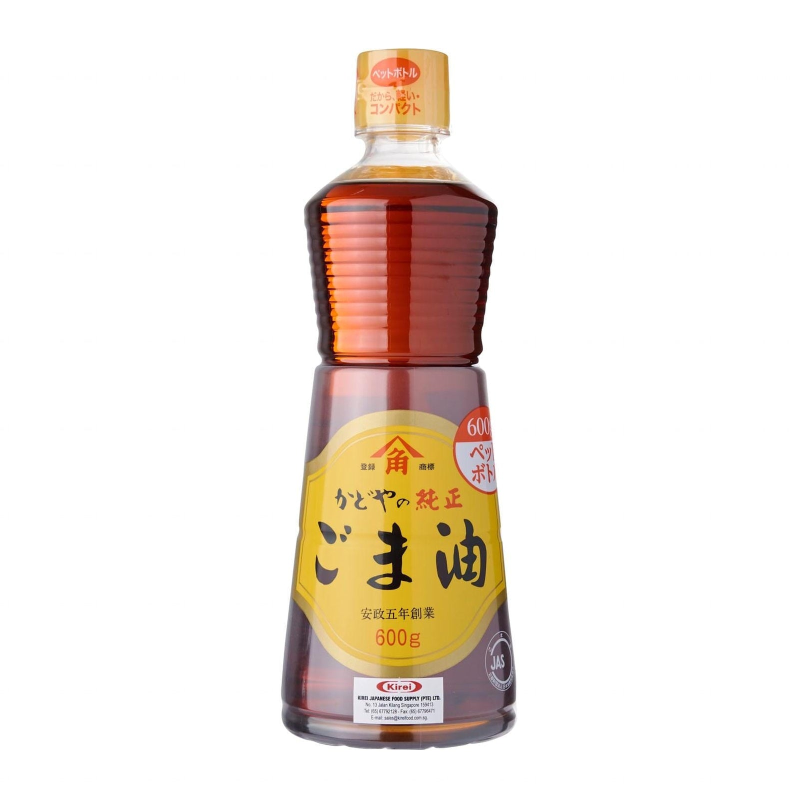 Kadoya Goma Abura Japanese Roasted Sesame Oil 400ml Large Use Bottle ...