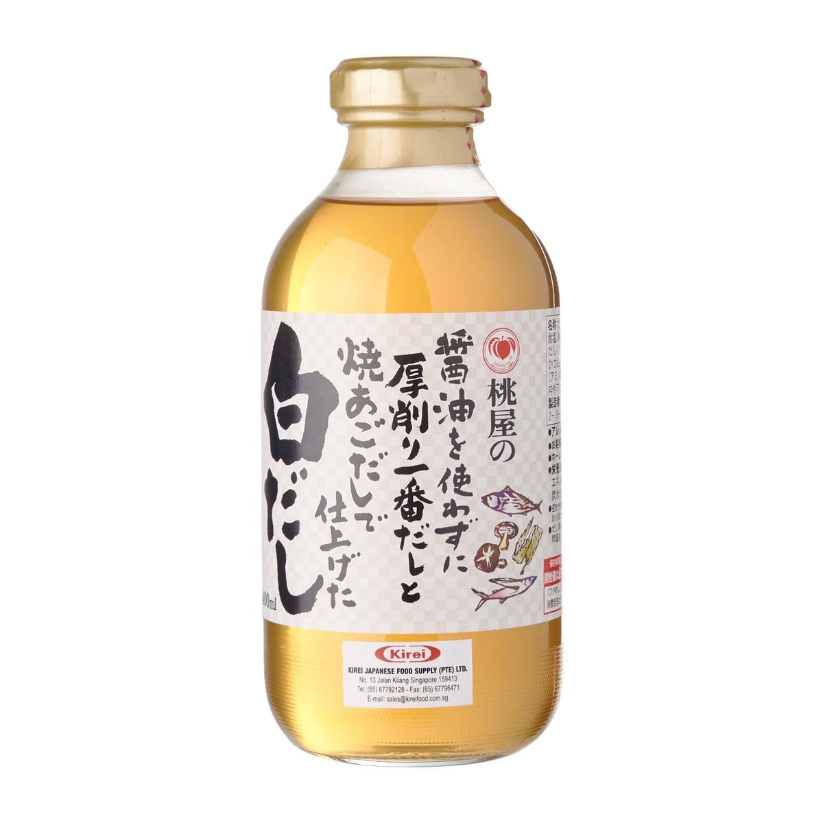 Momoya Ichiban Shiro Dashi Japanese Soup Stock Base 400ml Glass Bottle ...